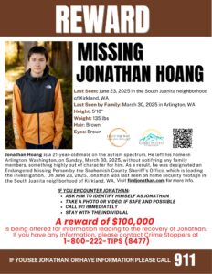 Help Us Bring Jonathan Home - Help Us Find Jonathan Hoang