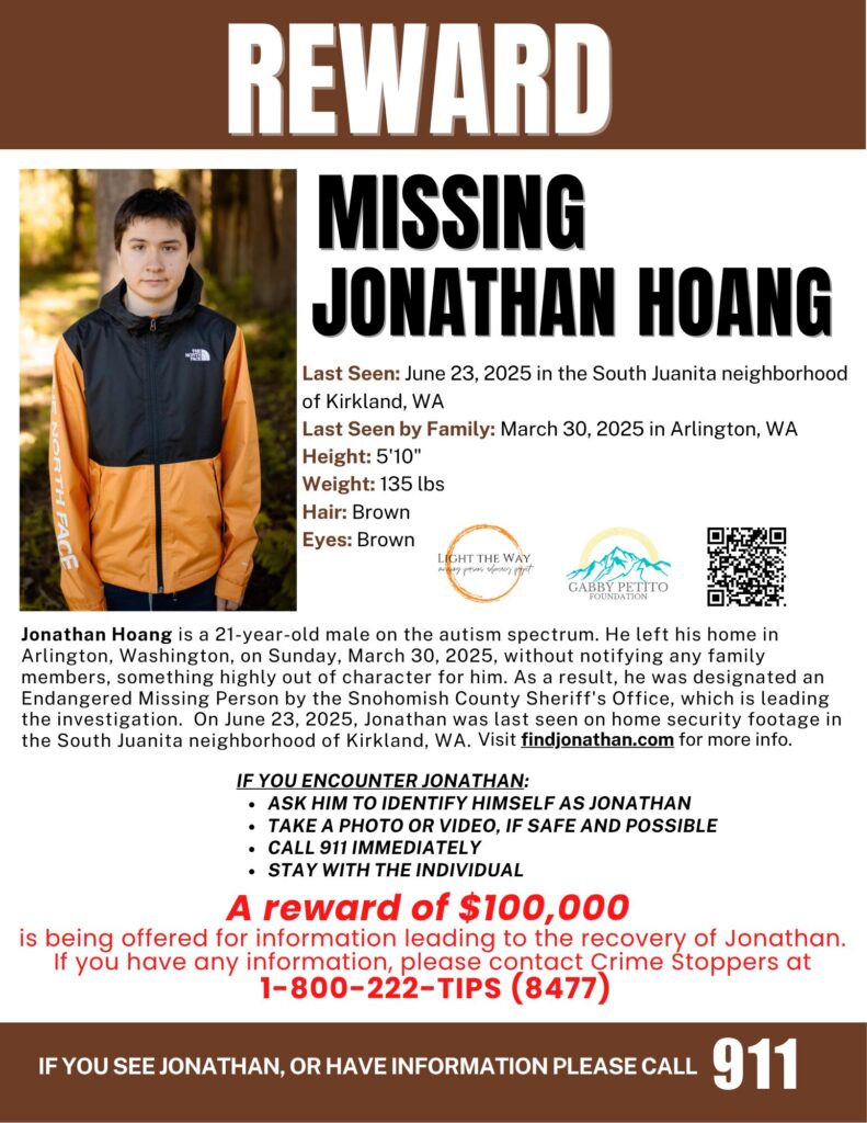 Help Us Bring Jonathan Home - Help Us Find Jonathan Hoang